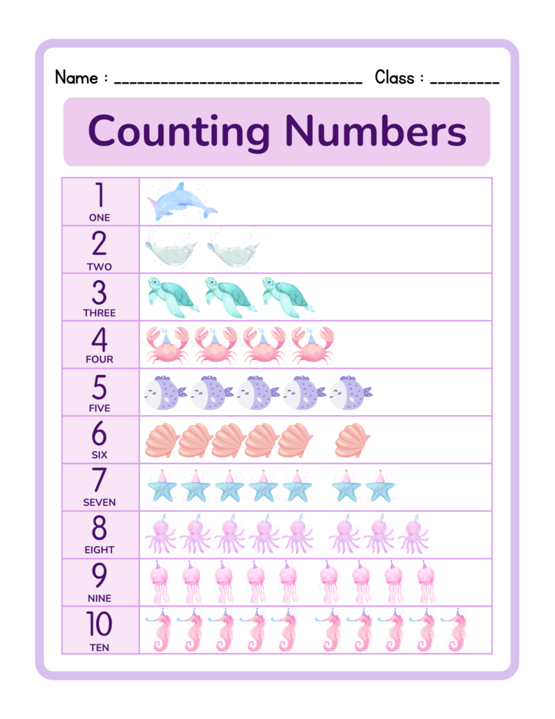 Let's Count 1-20 Math Activity Book": The Perfect Tool for Early Math ...