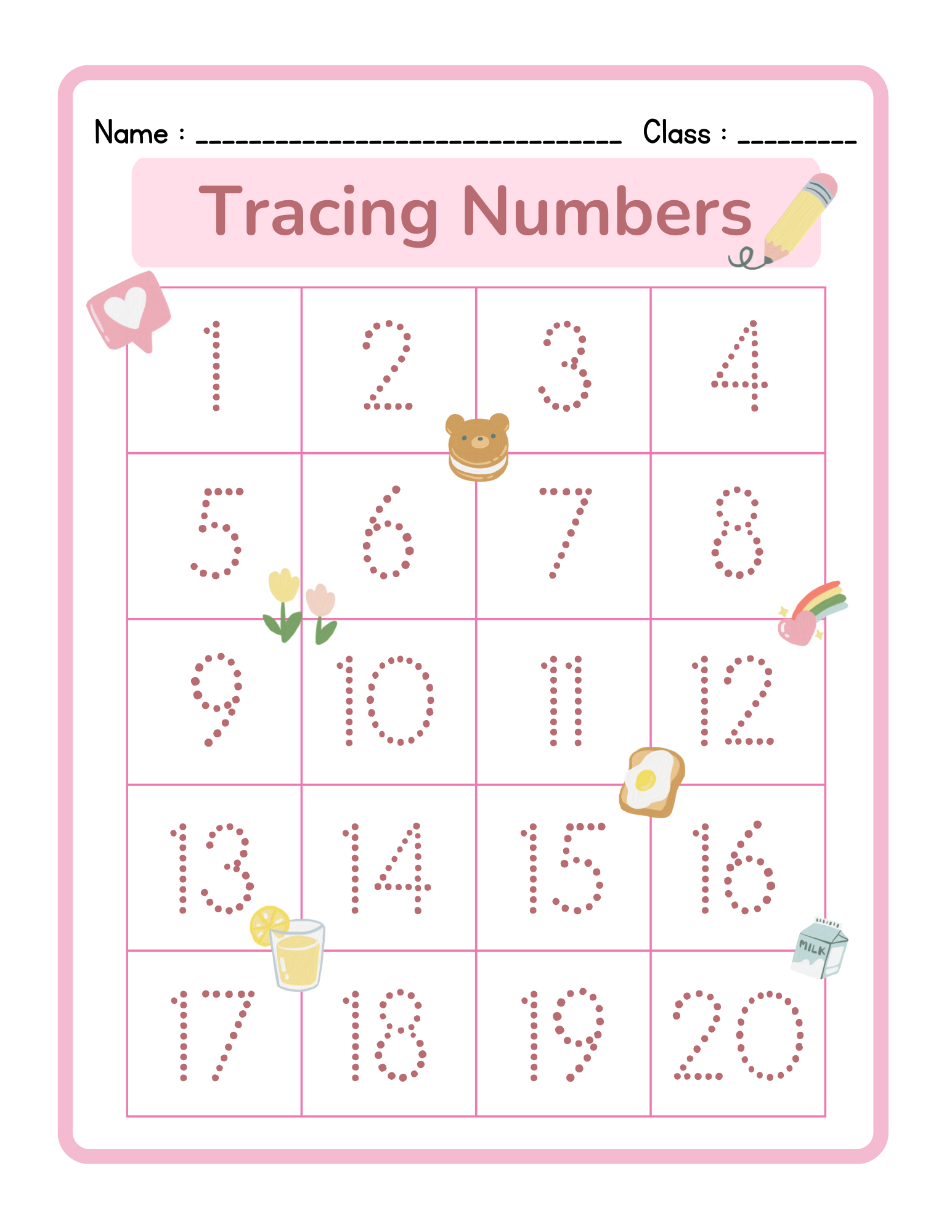 Let's Count 1-20 Math Activity Book": The Perfect Tool for Early Math ...