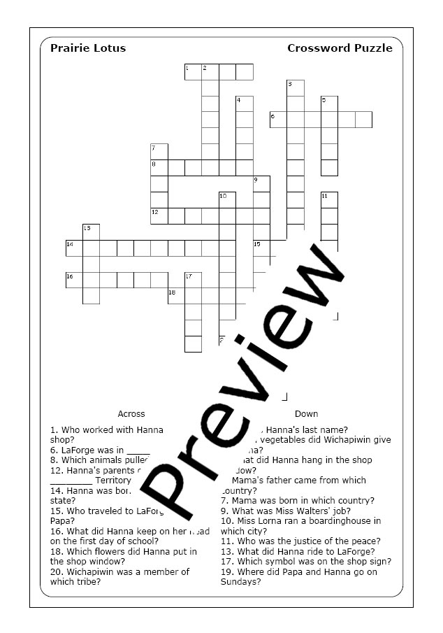 Linda Sue Park "Prairie Lotus" worksheets | Made By Teachers