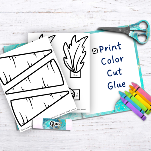 Carrot Craft | Vegetable Craft | Made By Teachers