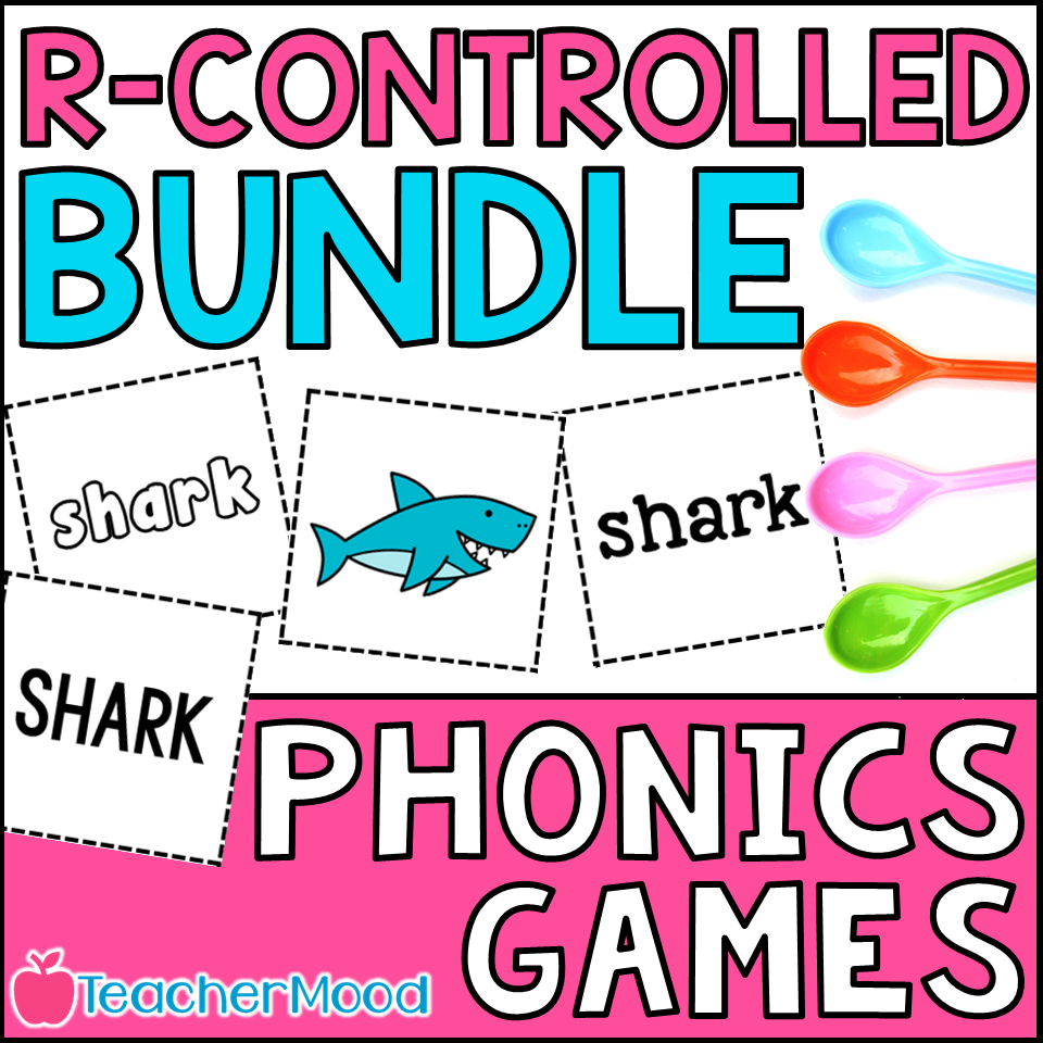 Phonics Games | R Controlled Vowels | Phonics Card Games Spoons | Made ...