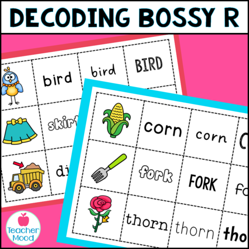 Phonics Games | R Controlled Vowels | Phonics Card Games Spoons | Made ...