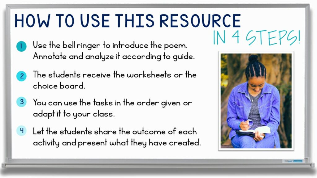 How To Eat a Poem by Eve Merriam - Poetry Mini Lesson - Print and ...