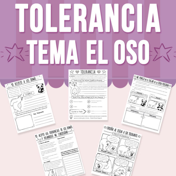 Tolerance and Inclusivity Activity BUNDLE, Bear Theme, Social Emotional ...