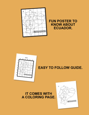 Ecuador Map Collaboration Poster | Made By Teachers