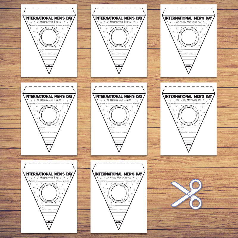 International Men’s Day Banners | Pennants and Biography Research ...