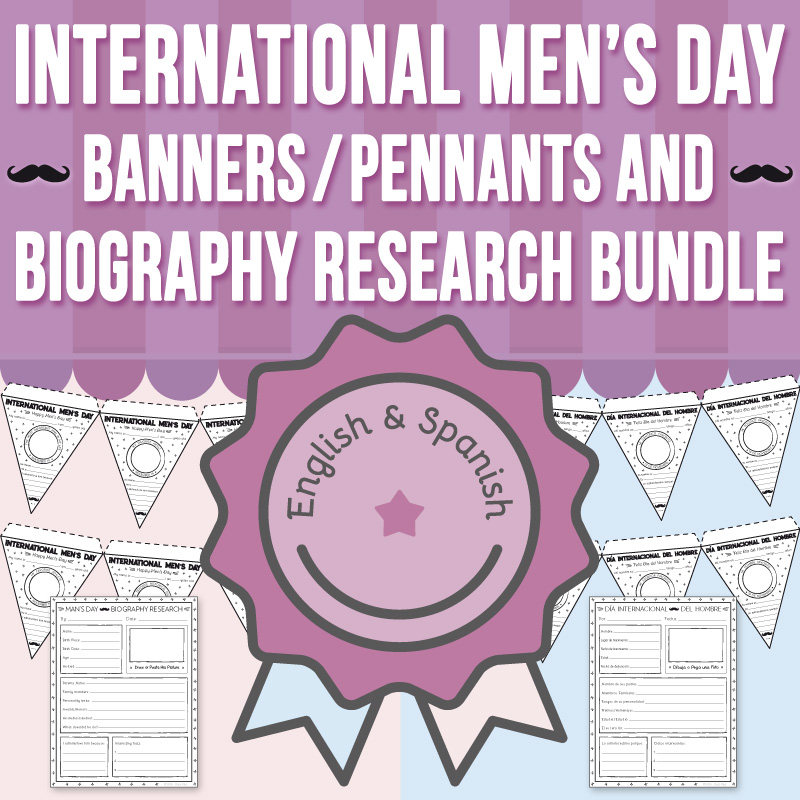 International Men’s Day Banners | Pennants and Biography Research ...