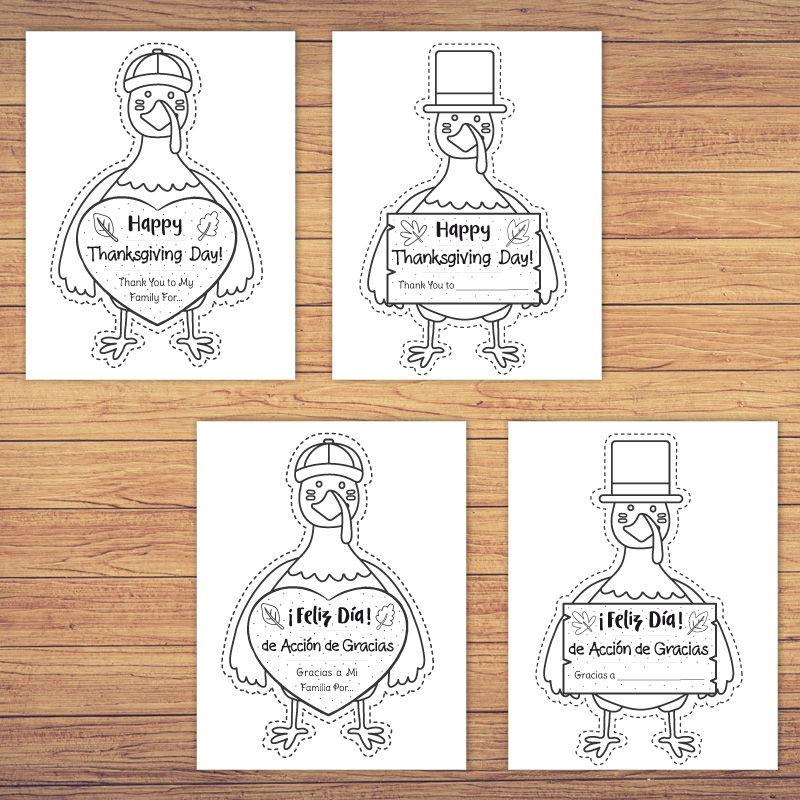 Thanksgiving Day | Turkey Craft BUNDLE | Made By Teachers