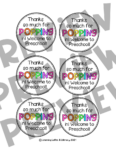 Poppin Back to School Tags Lollipop Treat Tags Meet the Teacher Night ...