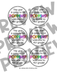Poppin Back to School Tags Lollipop Treat Tags Meet the Teacher Night ...