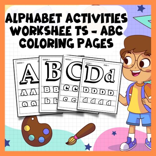 Alphabet Activities Worksheets - ABC Coloring Pages | Made By Teachers