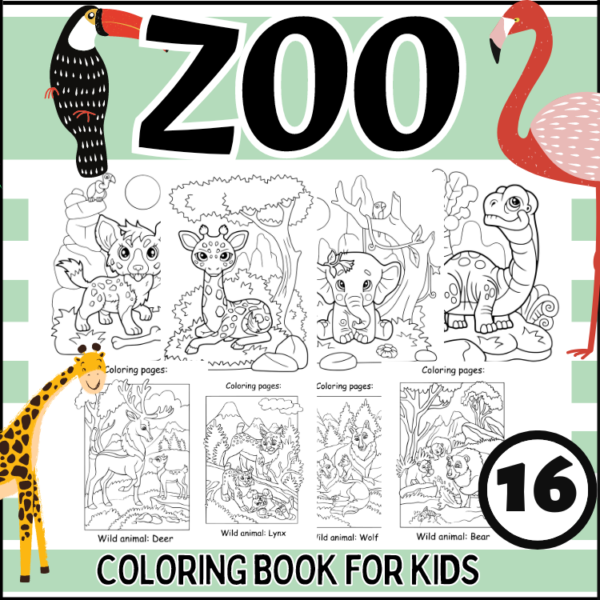 Zoo Coloring Pages| Zoo Animals Coloring Sheets| Printables Coloring ...
