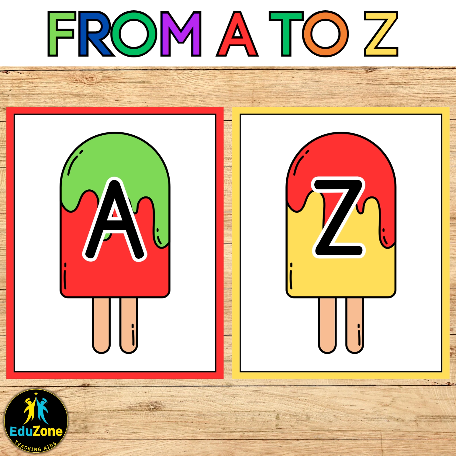 Make Alphabet Learning Cool and Fun with These Summer-themed Classroom ...