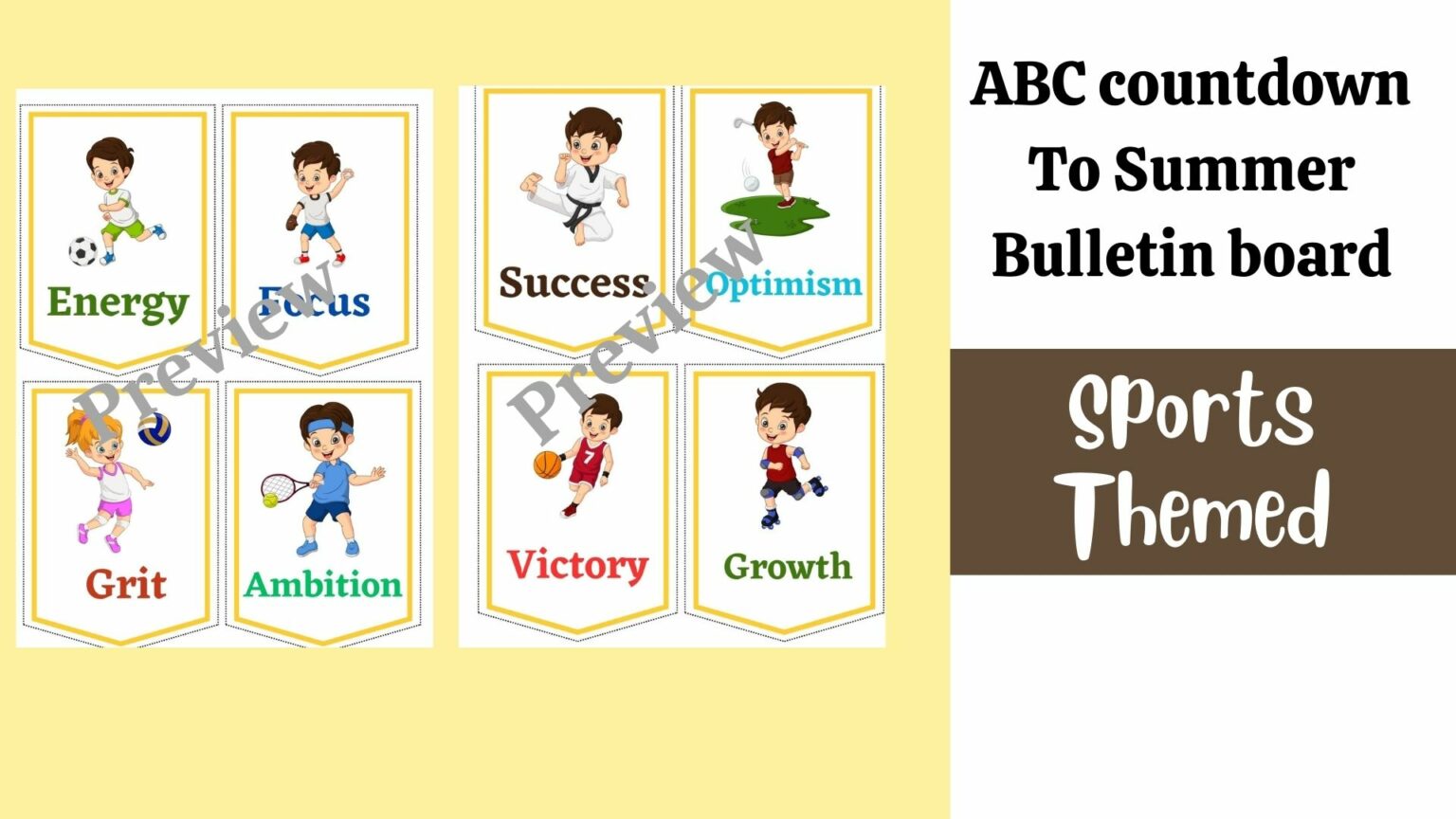 ABC Countdown to Summer bulletin board | Made By Teachers