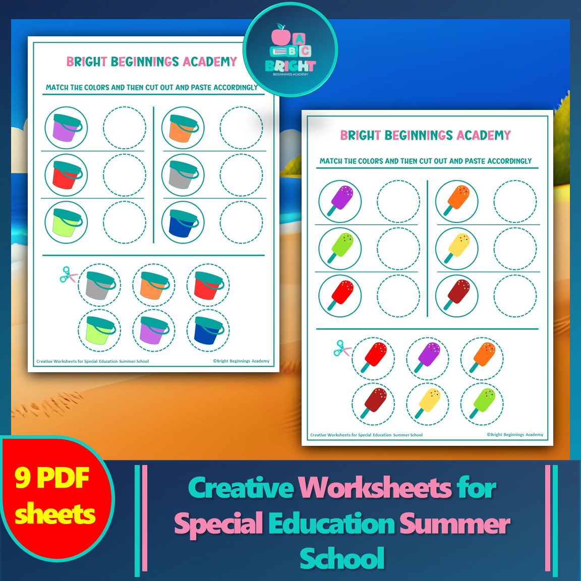 Creative Worksheets for Special Education Summer School | Made By Teachers