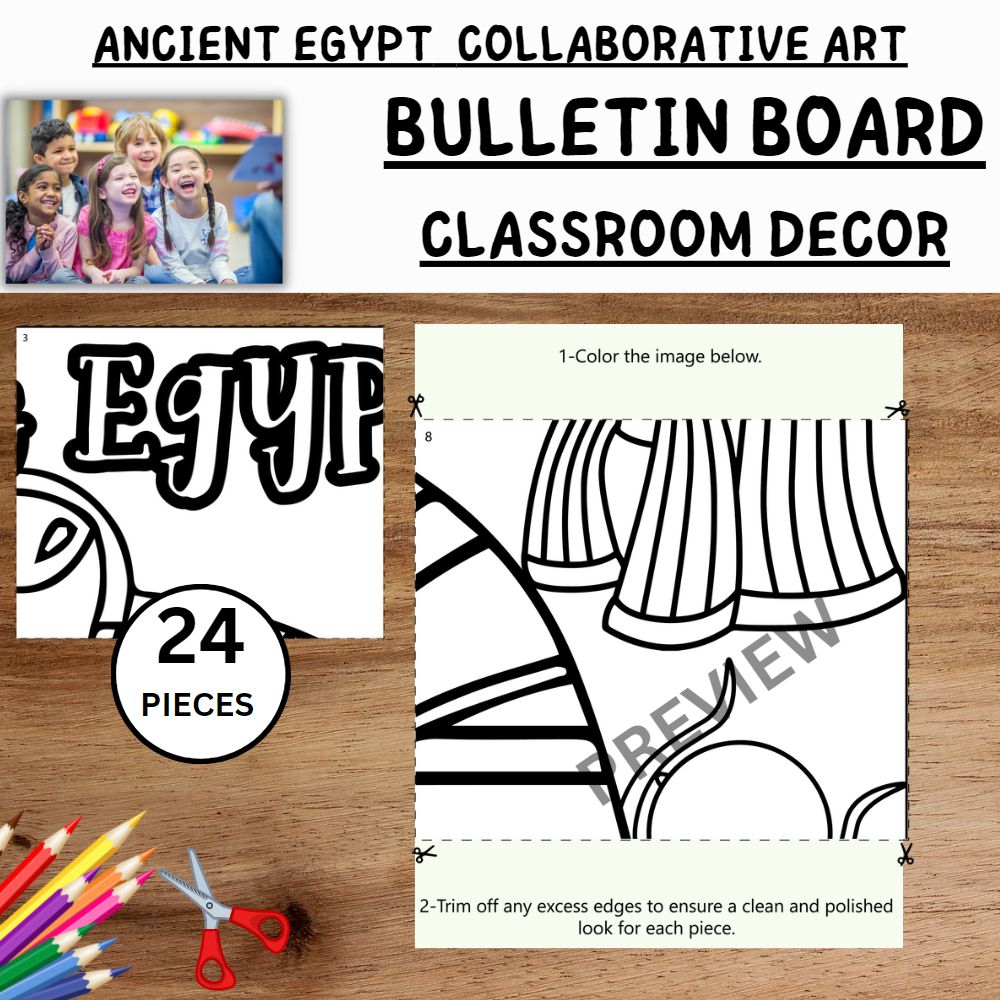 Ancient Egypt Collaborative Poster Project A Journey into Pharaonic ...