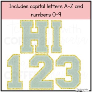 Varsity Bulletin Board Letters | Mint | Made By Teachers