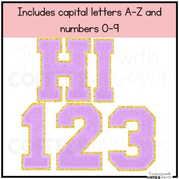 Varsity Bulletin Board Letters | Purple | Made By Teachers