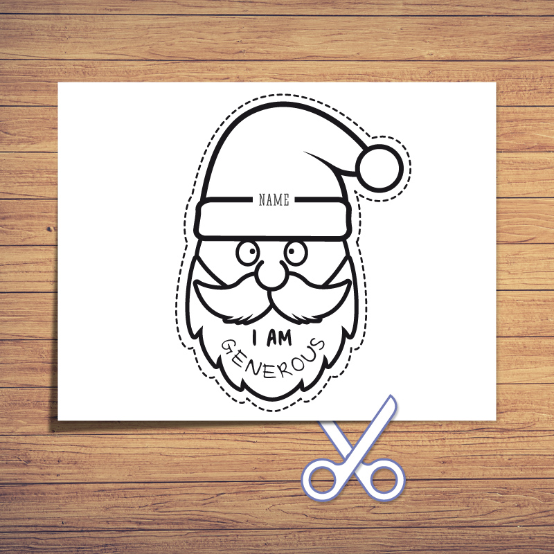 Santa Claus Craft | Generosity | Made By Teachers