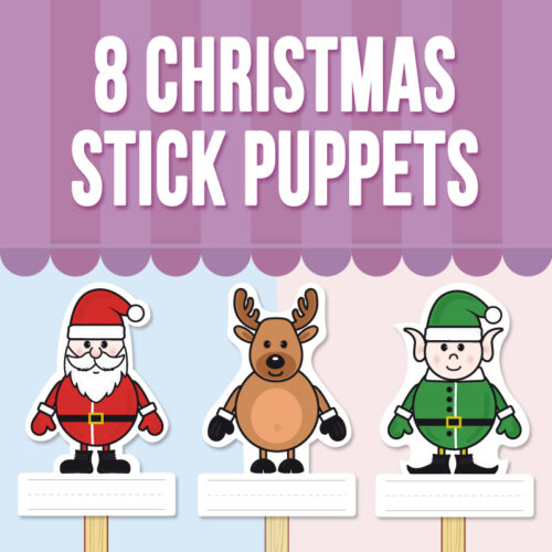 Christmas Stick Puppets | Made By Teachers