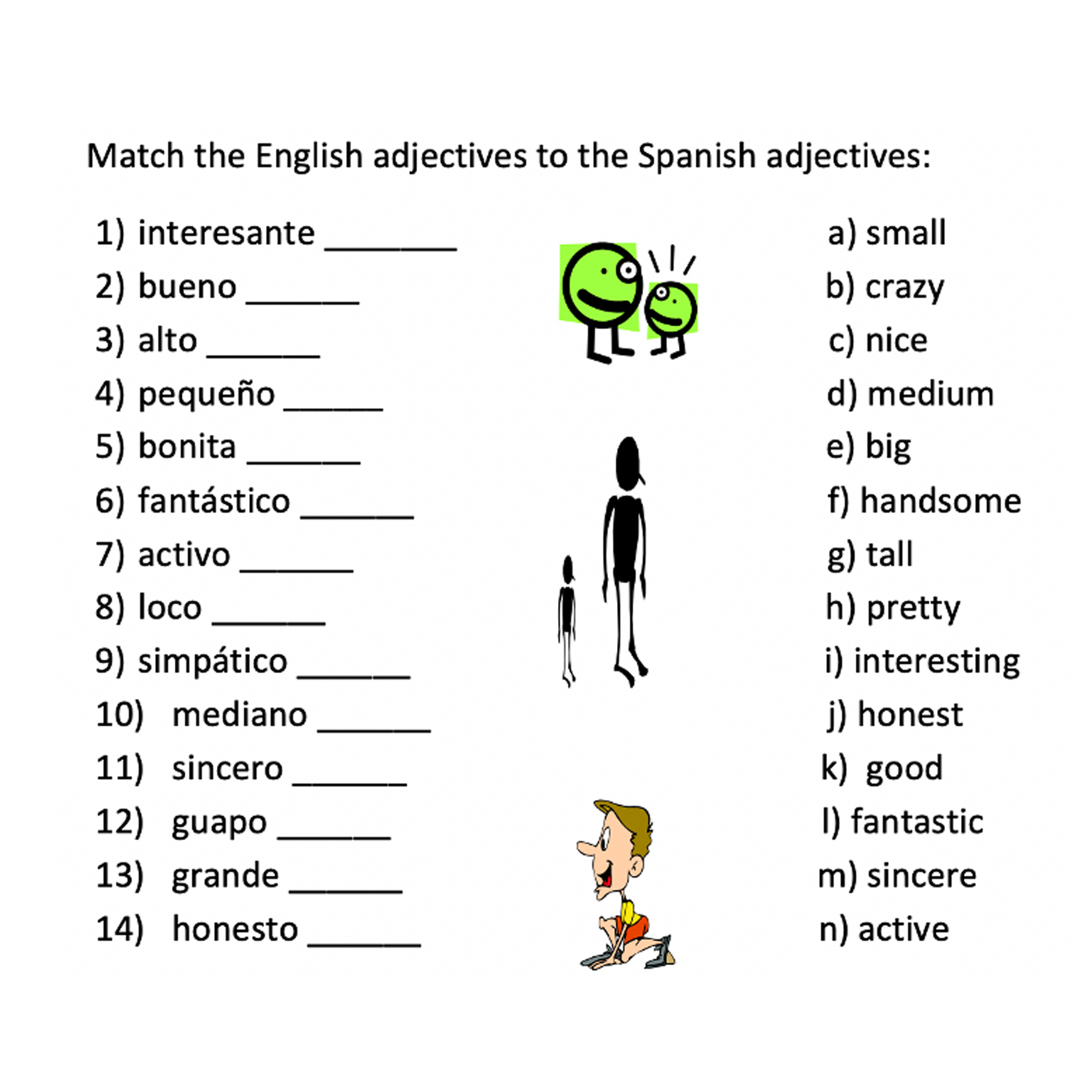 Spring Break Spanish Espanol Reading Writing Grammar Vocab Verbs Bundle ...