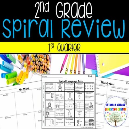 2nd Grade ELA Spiral Review 1st Quarter Made By Teachers 2nd-grade-ela-spiral-review-1st-quarter-made-by-teachers