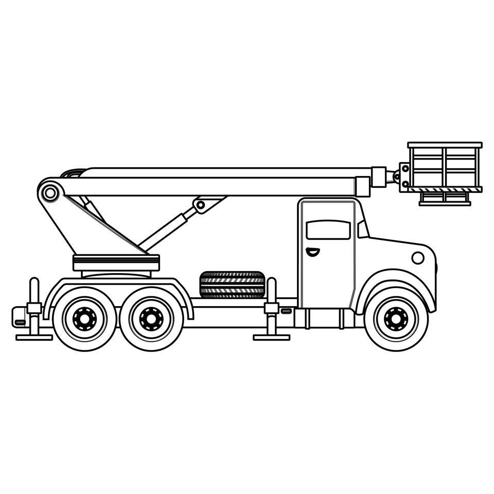 Tractor & Trucks Coloring Pages | Made By Teachers