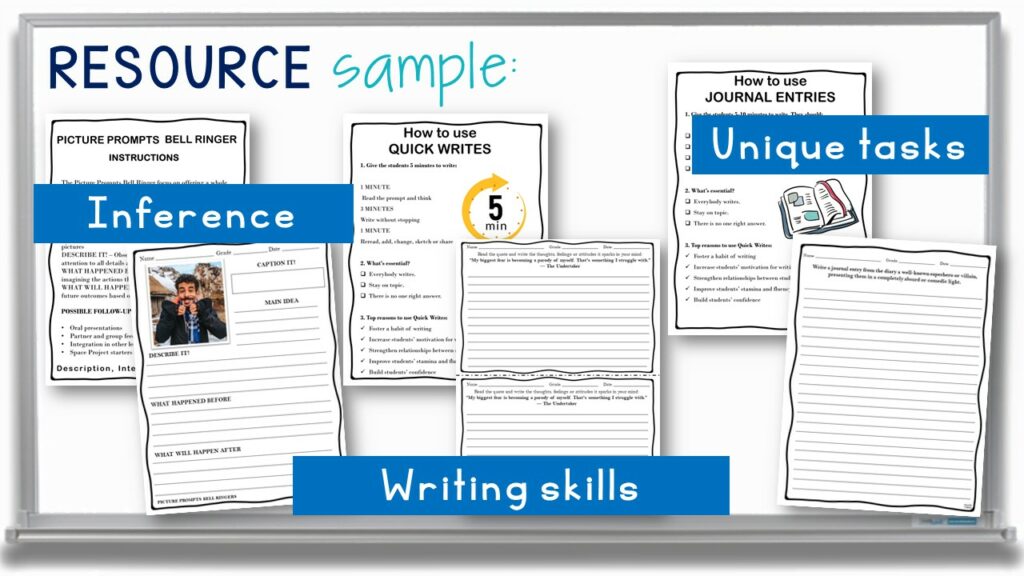 Parody Unit - Middle School Paired Reading, Writing Prompts, Print and ...
