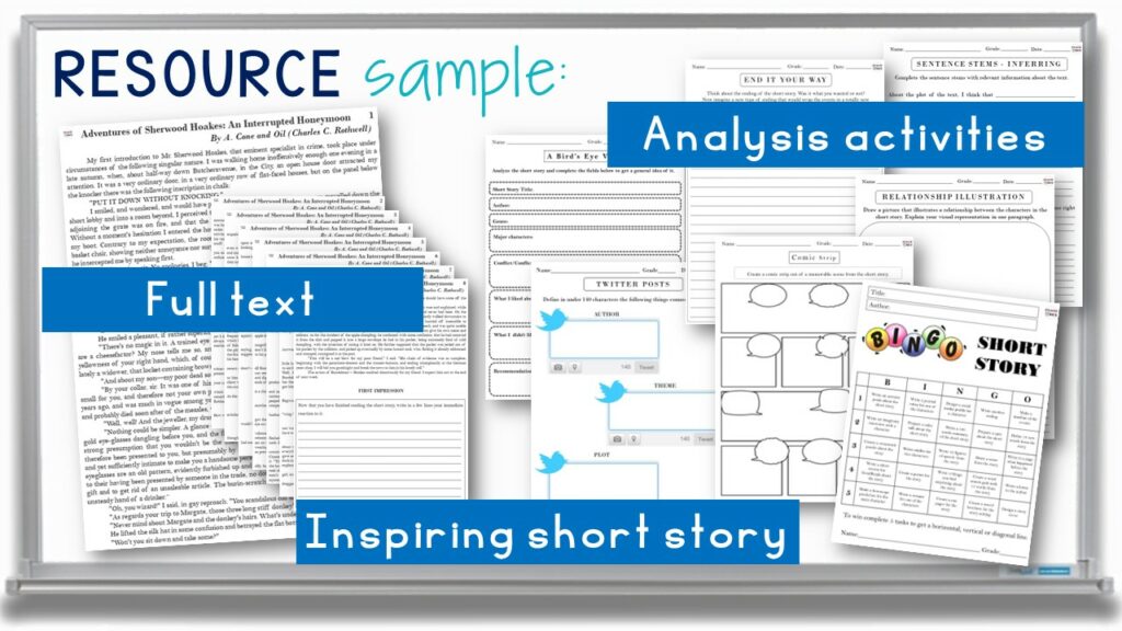 Parody Unit - Middle School Paired Reading, Writing Prompts, Print and ...