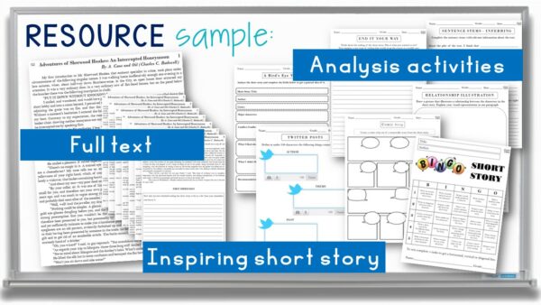 Parody Unit - Middle School Paired Reading, Writing Prompts, Print and ...