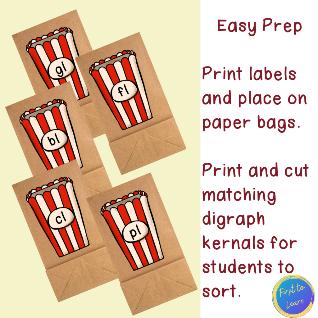 Consonant Blends (L-Blends) Phonics Center Activity | Made By Teachers