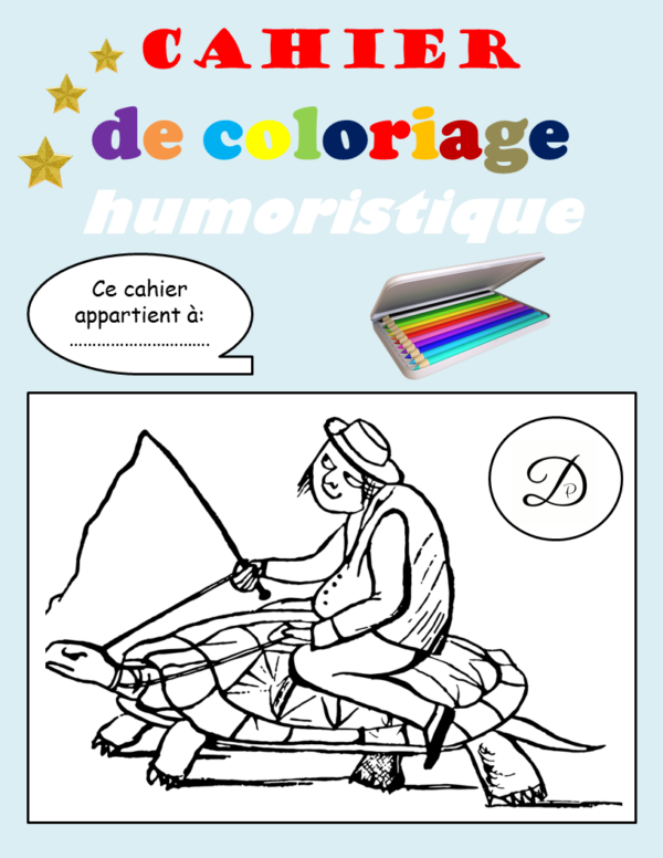 Cahier de coloriage humoristique - Humorous coloring pages | Made By ...