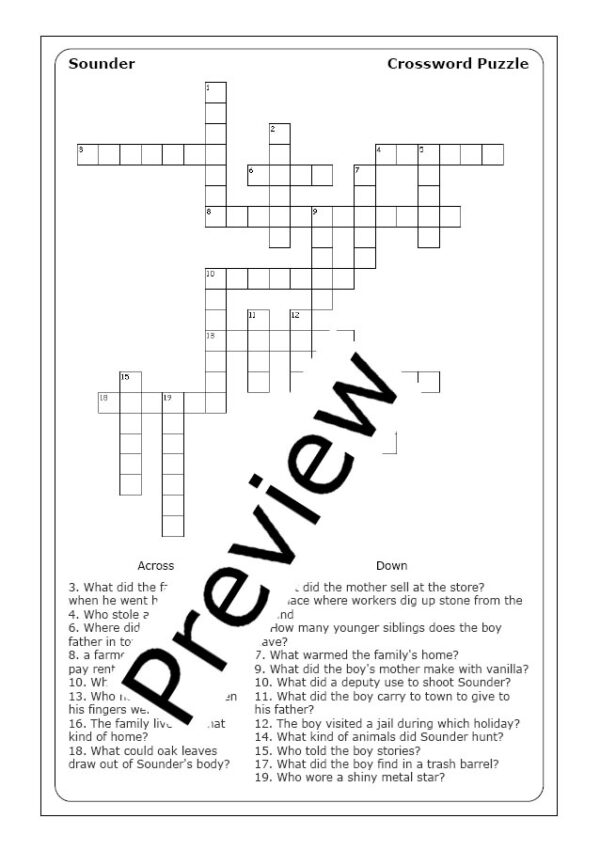 William H. Armstrong "Sounder" worksheets | Made By Teachers