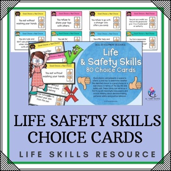 IS THIS SAFE Choice Cards - Fire Safety Stranger Danger Social Skills ...