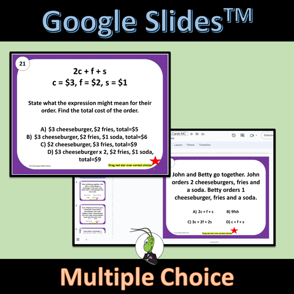 Writing, Simplifying and Evaluating Expressions Re | Made By Teachers