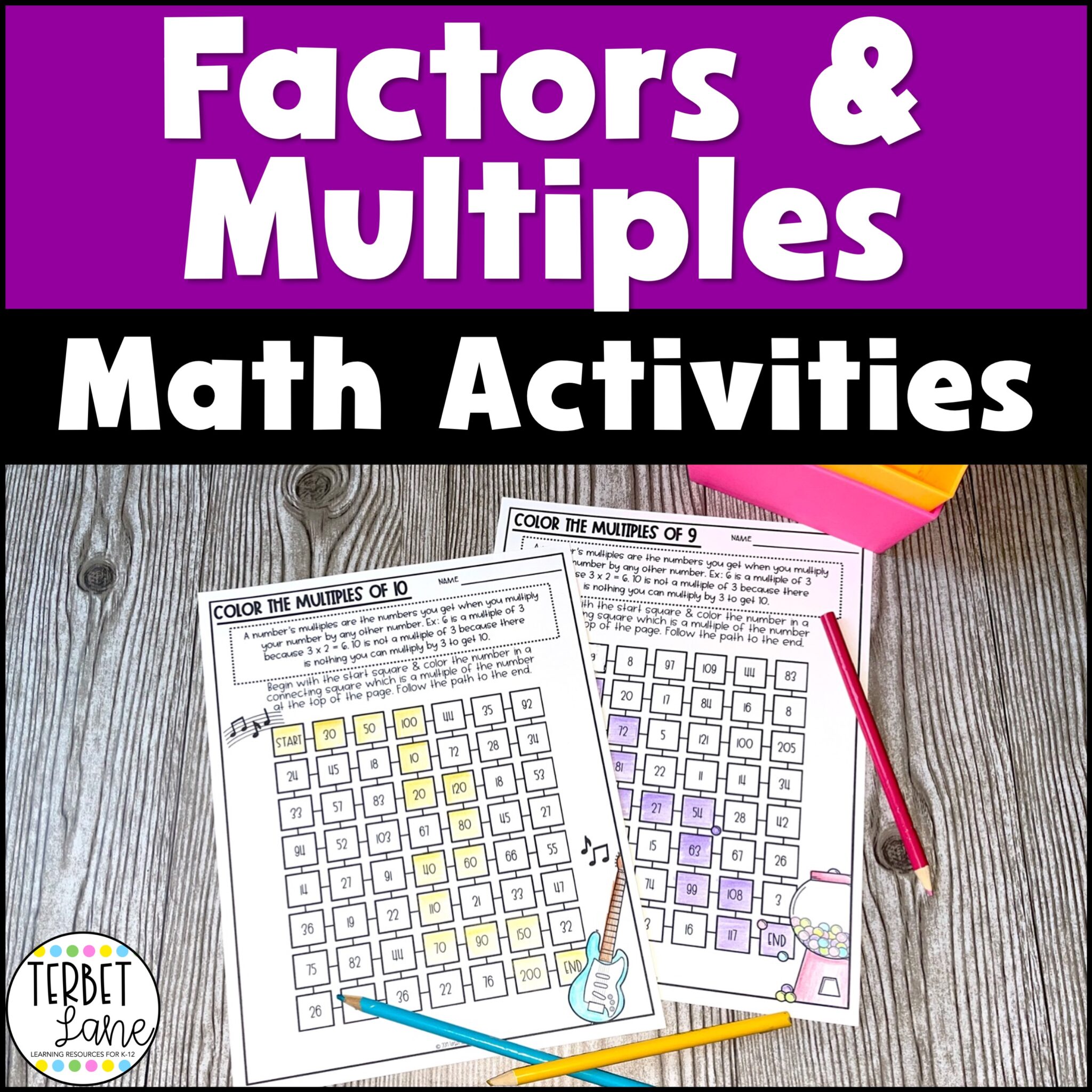 Factors And Multiples Activity Pages Made By Teachers factors-and-multiples-activity-pages-made-by-teachers
