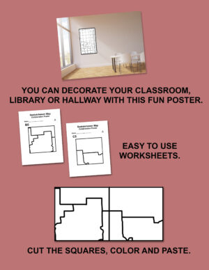 Saskatchewan Map Collaboration Poster | Made By Teachers
