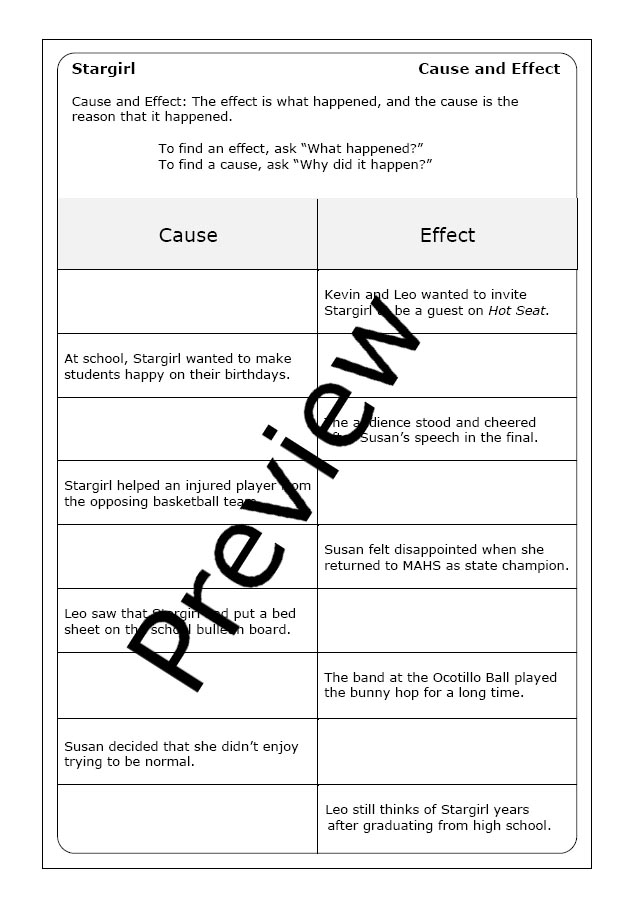 Jerry Spinelli "Stargirl" worksheets | Made By Teachers