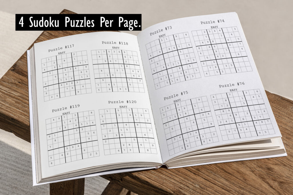 Easy Sudoku Puzzle Book for Beginners - 200 Easy puzzles with solutions ...