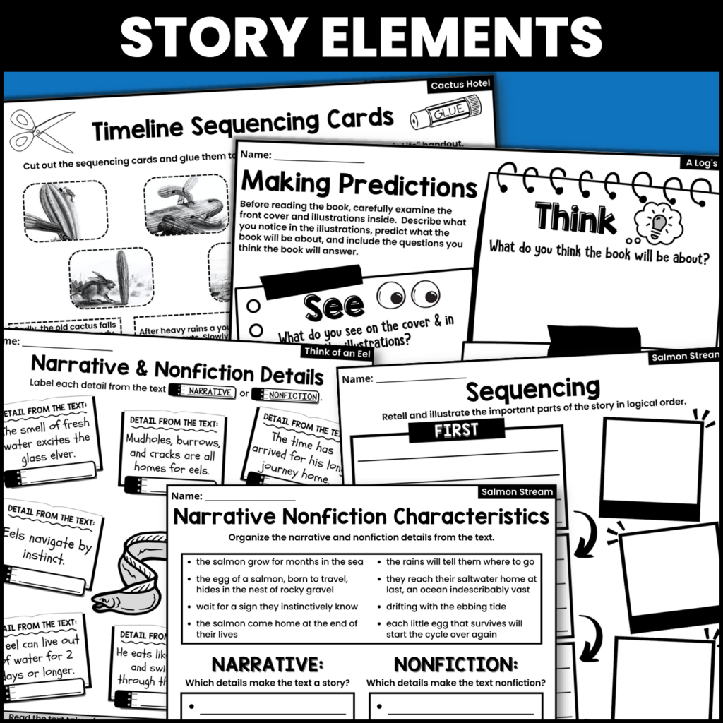 Exploring Narrative Nonfiction Texts Interactive Read Aloud Activities ...