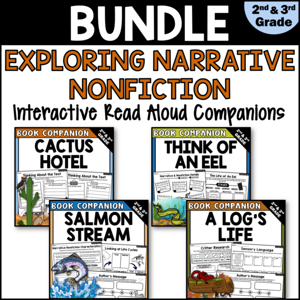 Exploring Narrative Nonfiction Texts Interactive Read Aloud Activities ...