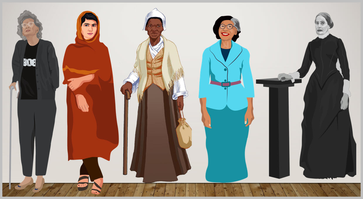 Women in History Clip Art - High-Quality images for Teaching Resources ...