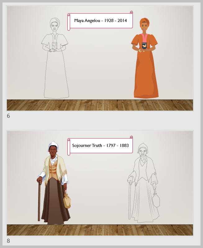 Women in History Clip Art - High-Quality images for Teaching Resources ...