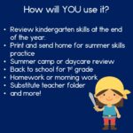 Kindergarten Summer Review Packet End of the Year Pirate Math and ...