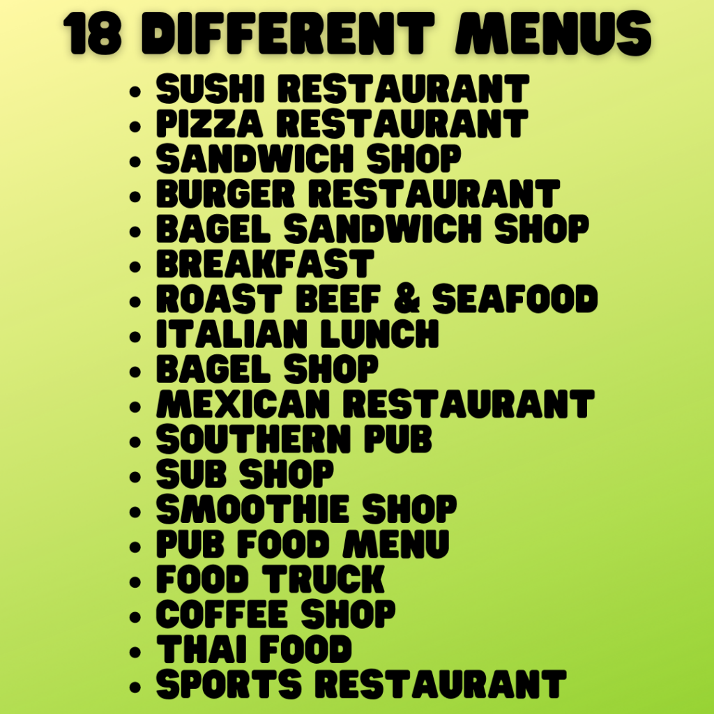 Understanding Menus BUNDLE - Reading Menus & Menu Math - Life Skills ...