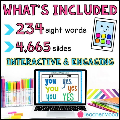 Sight Word Practice and Games | Fry Word List | Dolch Word List BUNDLE ...