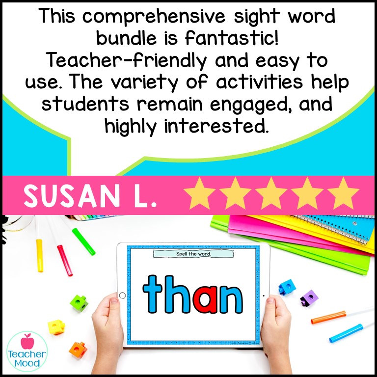 Sight Word Practice and Games | Fry Word List | Dolch Word List BUNDLE ...