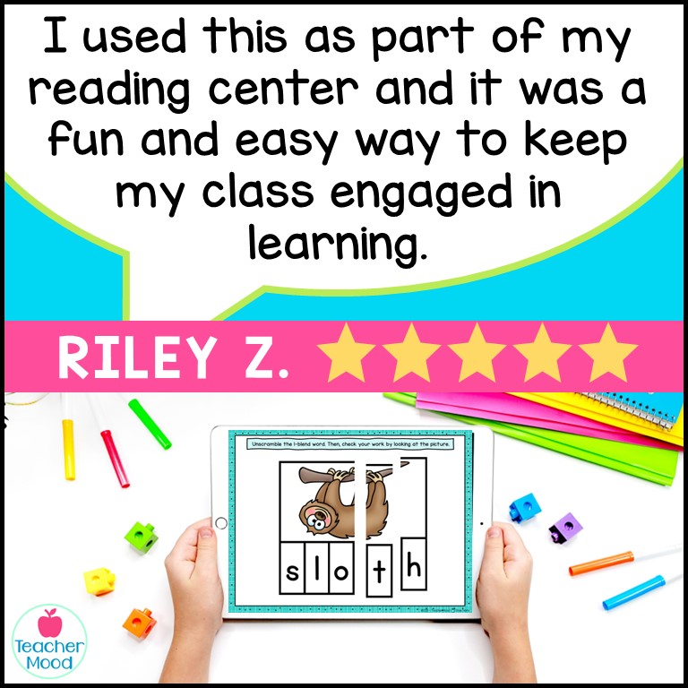 Short Vowels Phonics Games | CVC Words Review | Phonics Word Work ...