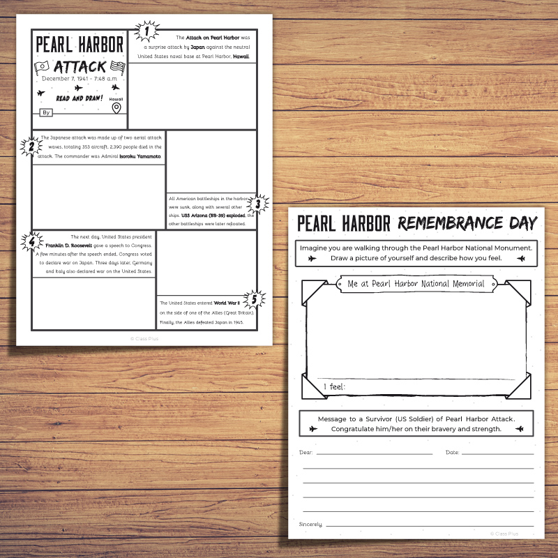 Pearl Harbor Day Activity | Made By Teachers