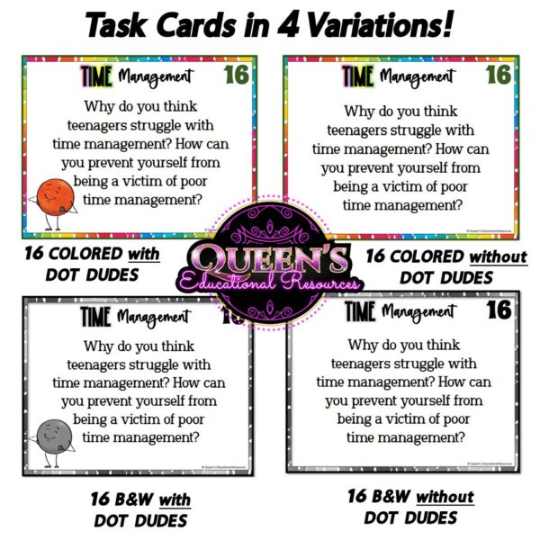 Time Management Writing and Discussion Questions | Time Management ...